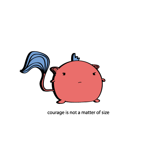 Matter Of Size – upside down grin