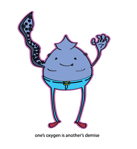 Oxygen Demise – upside down grin